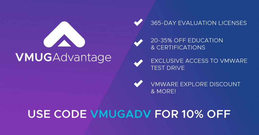 » VMUG Advantage Membership